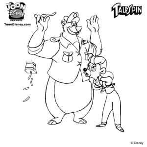 Dibujos Para Colorear Talespin-1 - Imágenes de bonitas para descargar ...